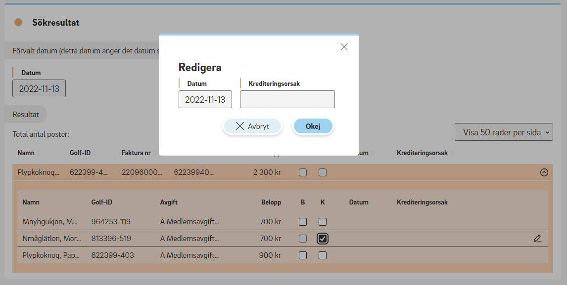 Hantera fakturor och underlag - GIT